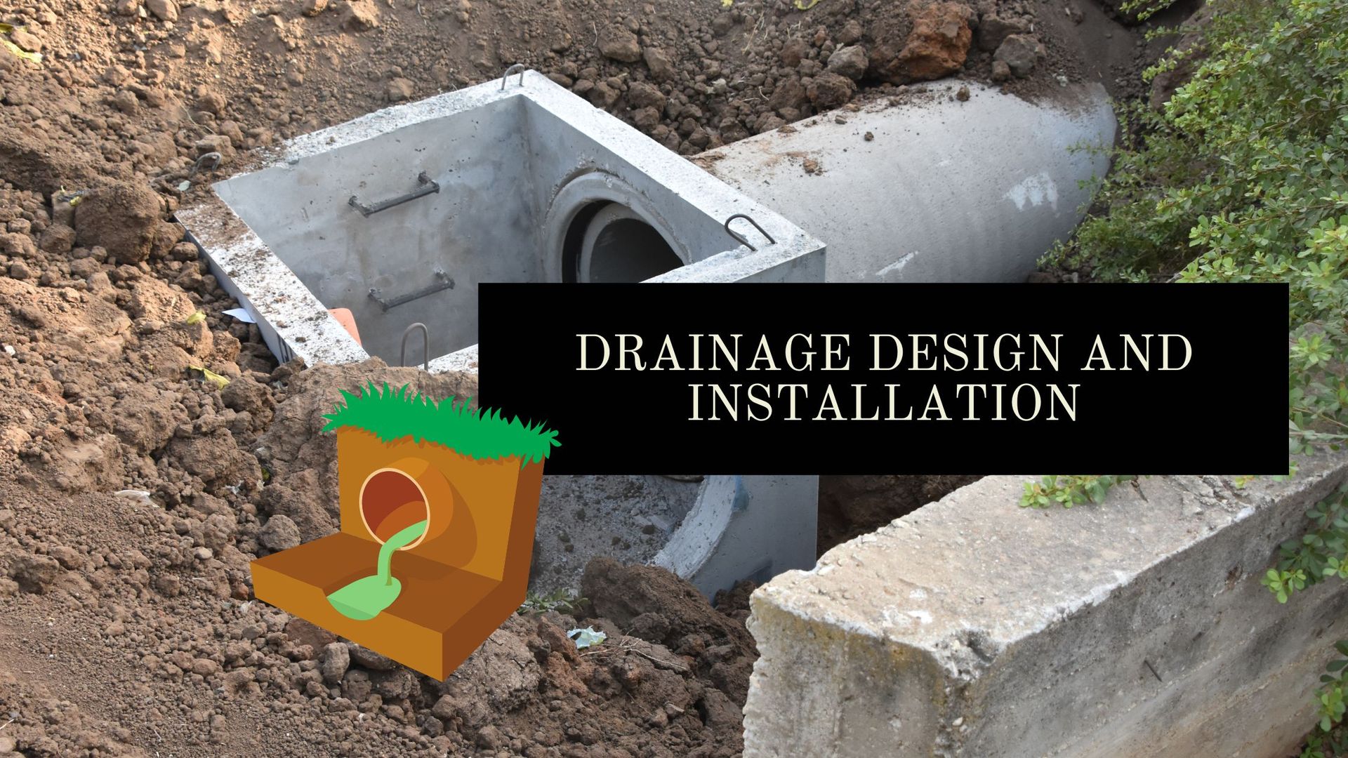 Drainage Design and Installation | Zehab SD